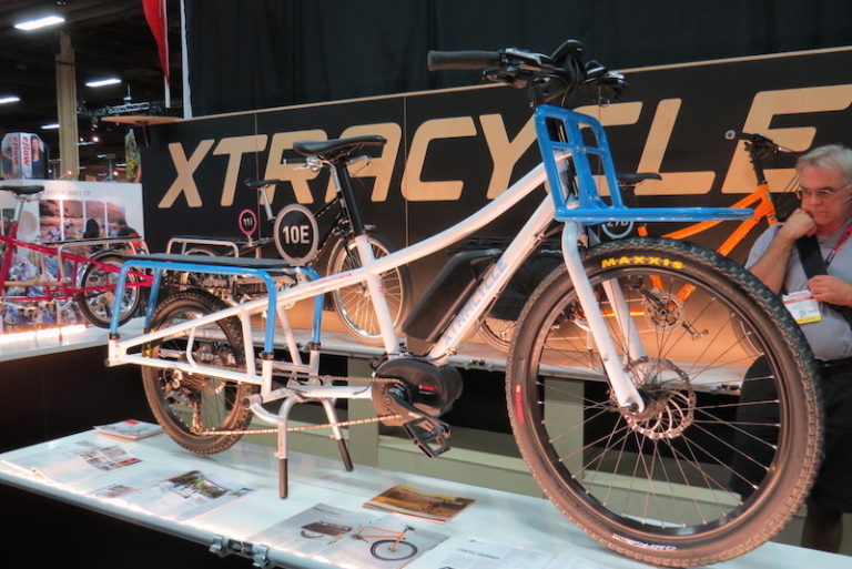 Xtracycle Edgerunner 10E Bosch Electric Cargo Bike [VIDEO & PICS]