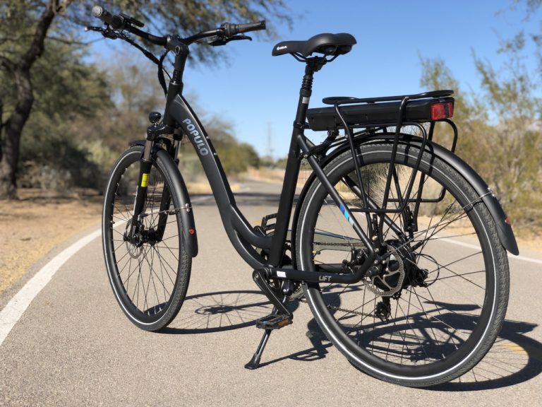 Populo Lift V2 Electric Bike Review Part 2: Ride & Range Test [VIDEO]