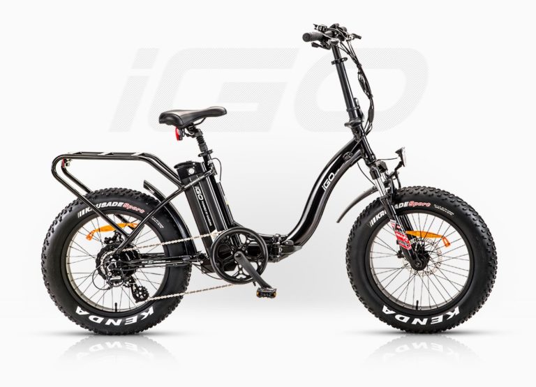 iGo Fat Folding Electric Bike Review Part 1 – Pictures & Specs