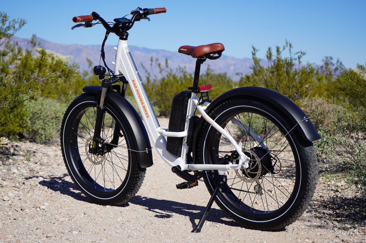 Rad Power Bikes RadRover Step-Thru Electric Fat Bike Review Part 2 ...