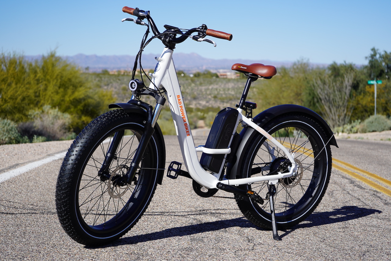 Rad Power Bikes RadRover Step-Thru Electric Fat Bike Review Part 2 ...